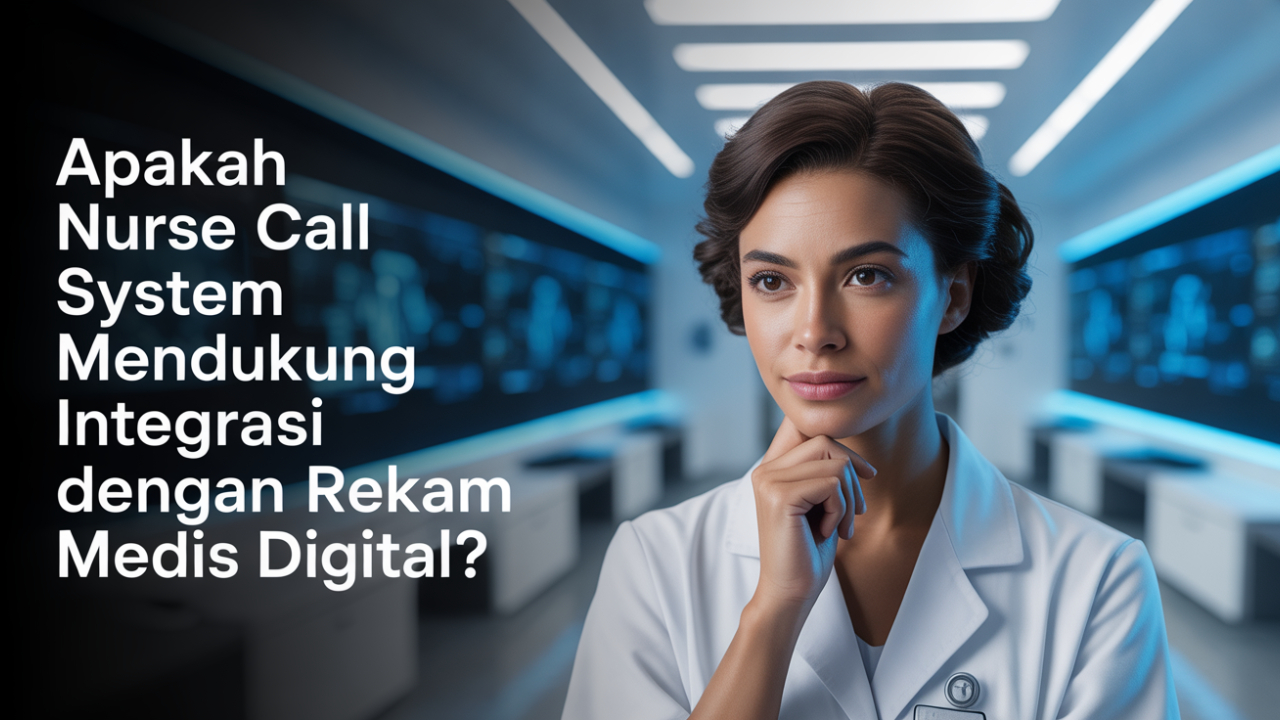 Apakah nurse call system mendukung integrasi dengan rekam medis digital ...